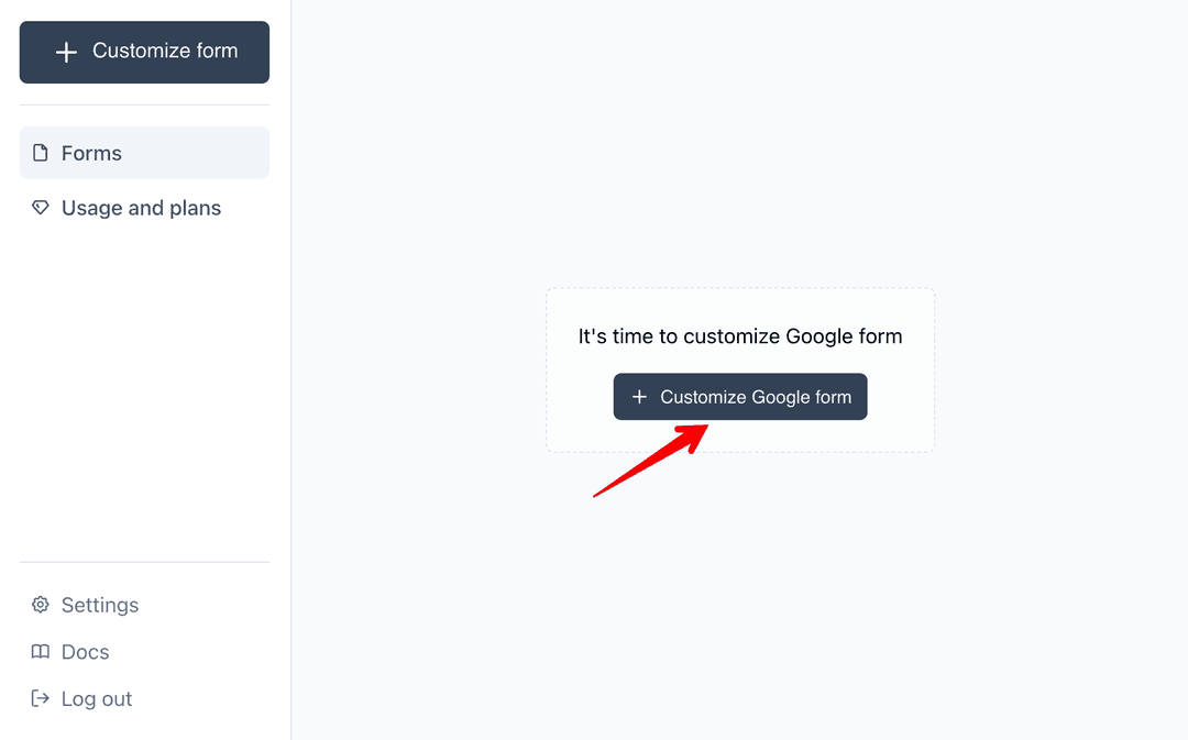 How to embed Google Form in website – CustomGForm